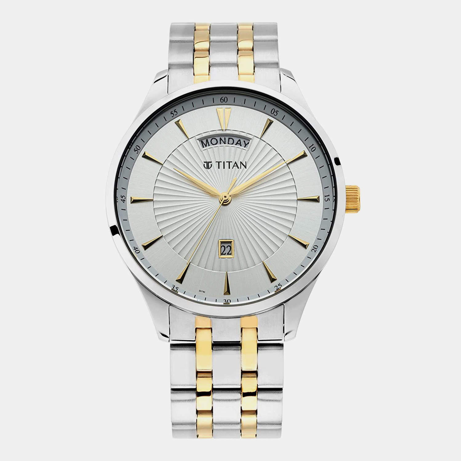 TITAN Np90127Bm01 Regalia Opulent Analog White Dial Men'S Watch in ...