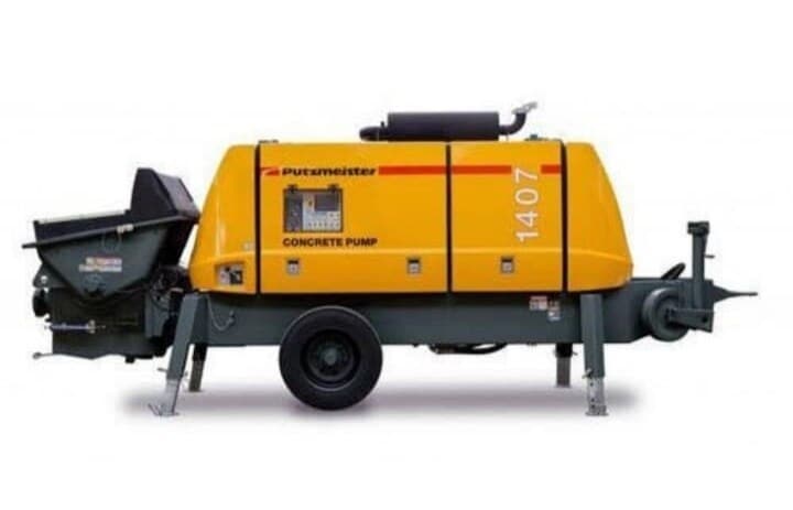 TM Concrete Pump Reliable Concrete Pumping Machine for Ready Mixed ...