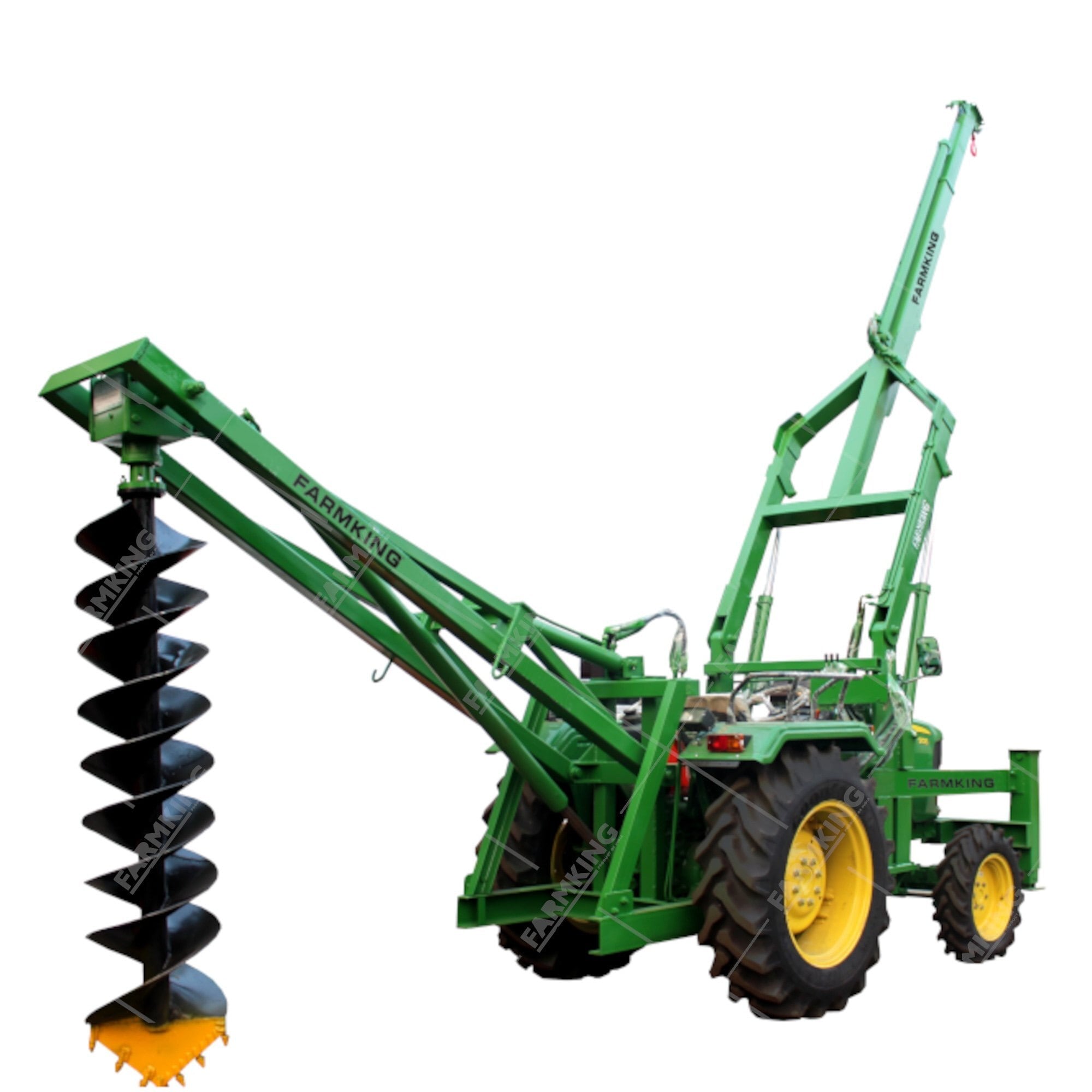 Tractor Hydraulic Post Hole Digger For Agricultural