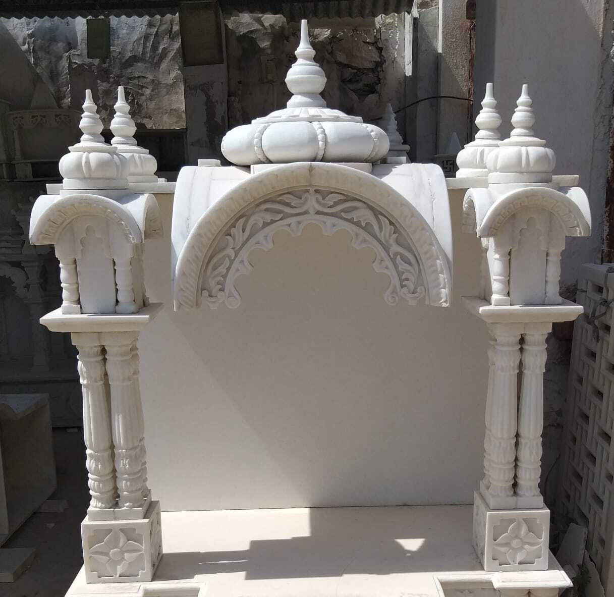 Traditional White Marble Temple Model in Pollachi at ₹ 15,000 / Pc by ...