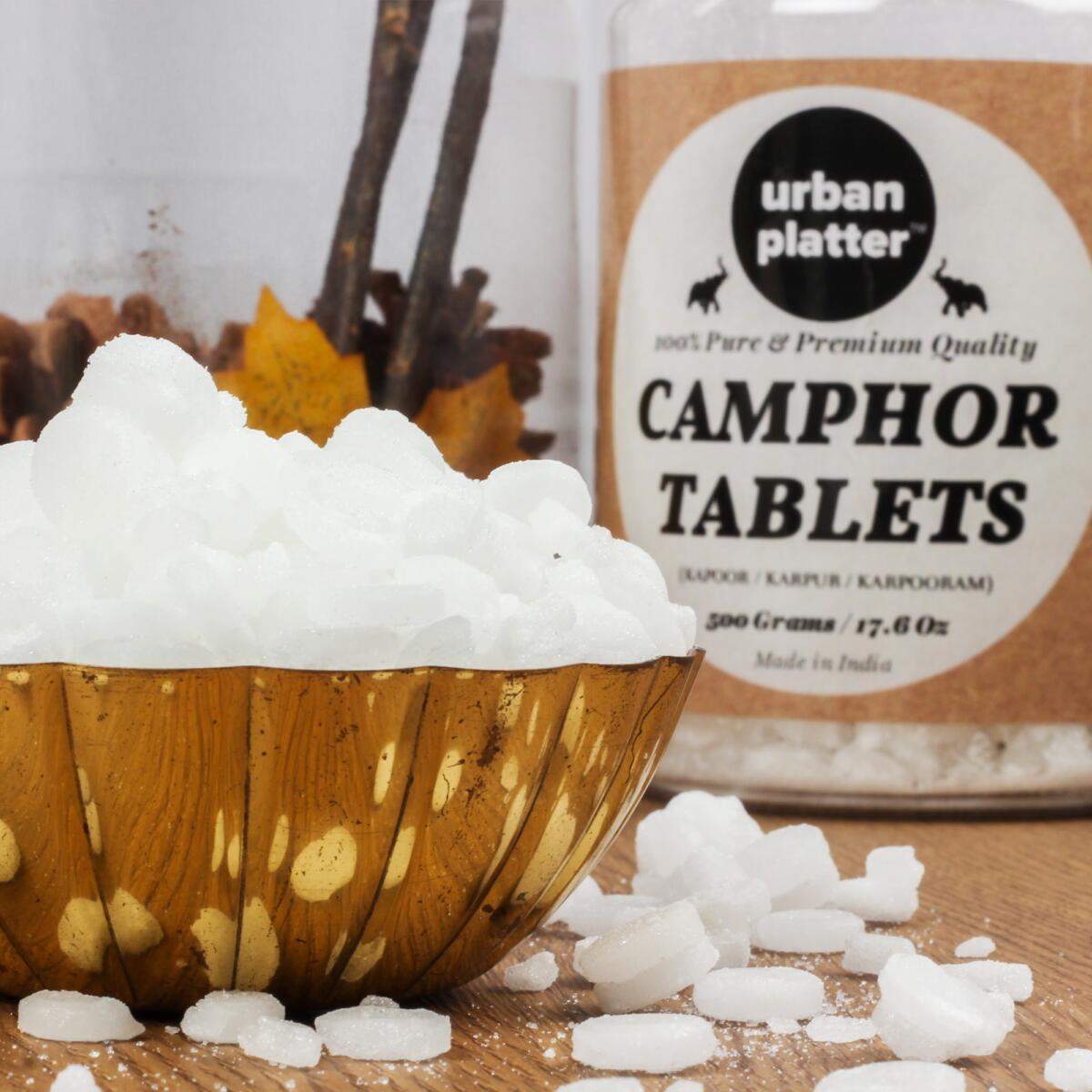 Urban Platter Camphor Tablets (Kapoor/ Kapur/ Karpooram) 500 gm in ...