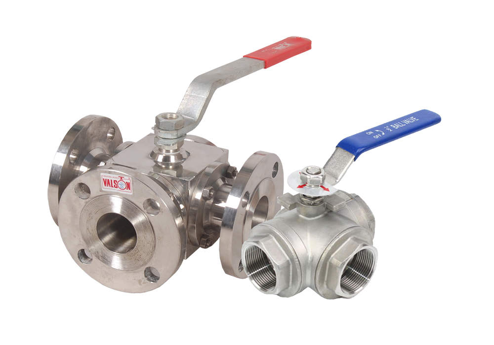 Valson 3 Way Ball Valves in Ahmedabad at ₹ 20 - ₹ 1,920 / Pc by Valson ...