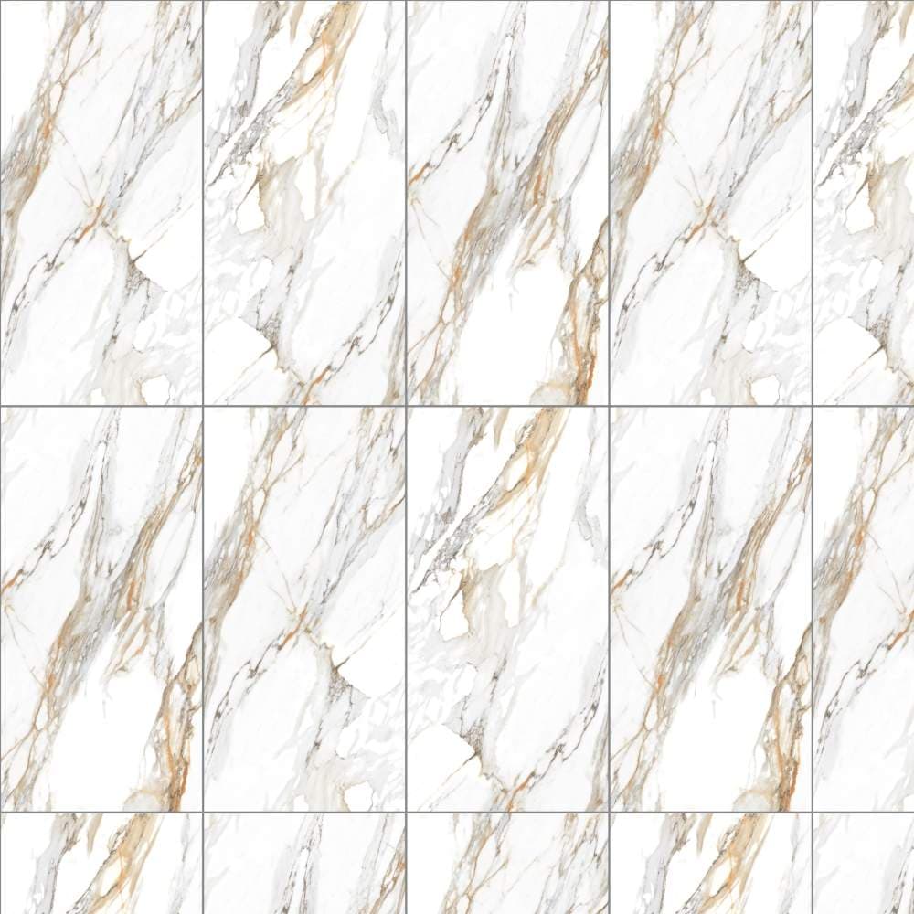 VARMORA Calcutta Superb Slab Wall Tiles (800 x 2600 mm, White) in ...