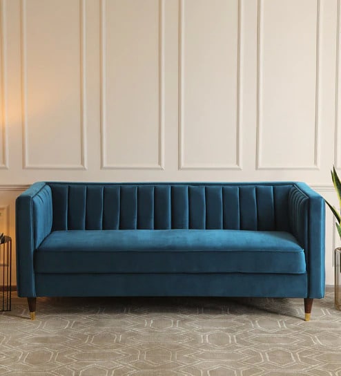 Velvet sofa price store