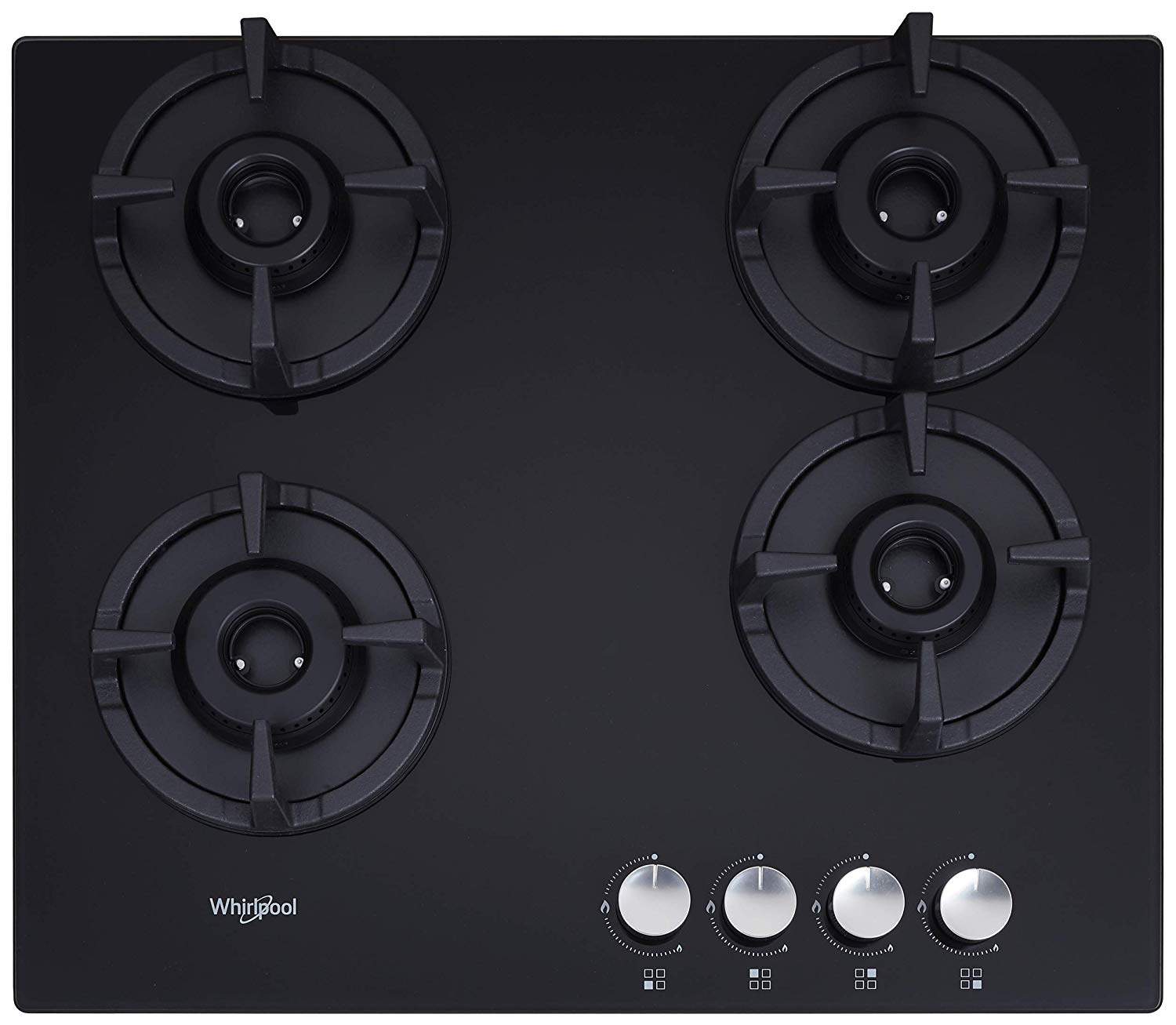 Whirlpool Hob 4 Burner Auto Ignition Gas Stove (Elite HD 604 Brass Gas ...