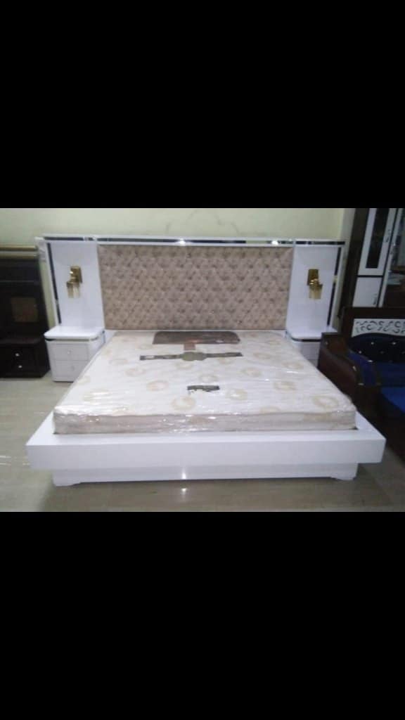 Double bed furniture shop near me store