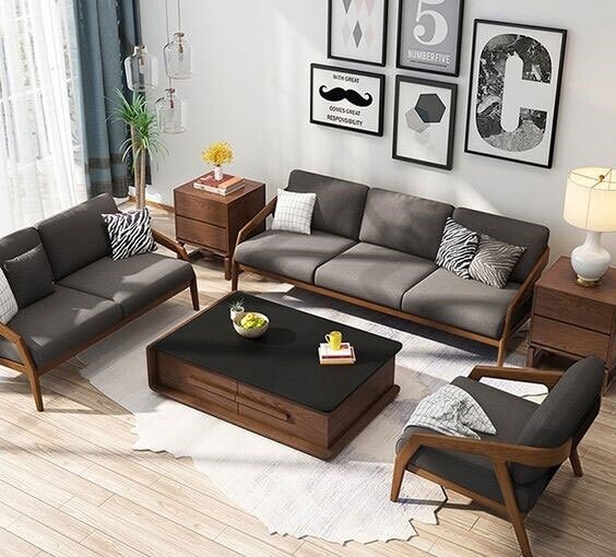 Wooden Sofa Set 7 Seater in Lakhimpur Kheri at 20 000 Pc MOQ 10 Pc by Rkd Furnishings Pvt Ltd Justdial