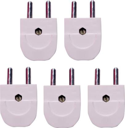 plastic frame 2 Pin Plug white in Bhiwandi at best price by Nostrum Electric Co Justdial