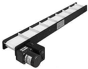 Small Cleated Conveyor Belts Belt Conveyors Transport Small Objects.