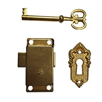 Gold Plated Iron Cupboard Lock Brass In Panipat At Best By Jain Paint ...