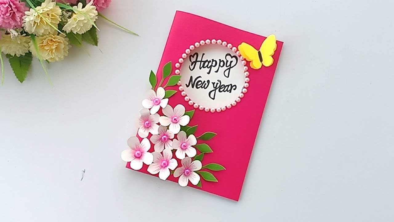 Handmade Greeting Card Designs For New Year Handmade Greeting Card Designs For New Year