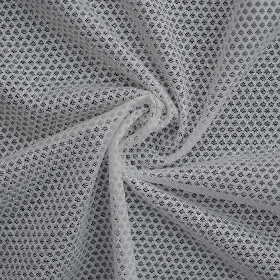 Polyester Honeycomb Mesh Net Fabric (White) in Surat at best price by ...