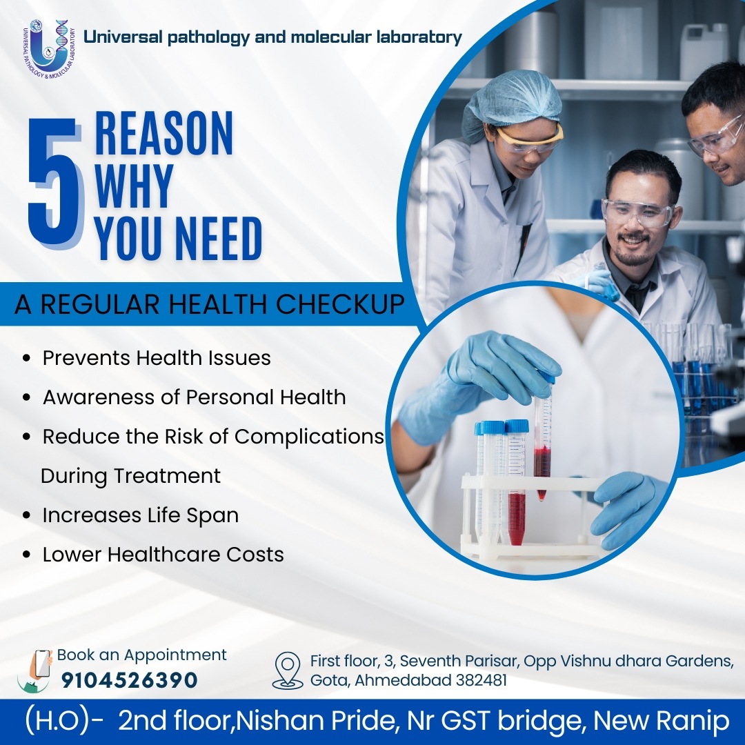 Universal Pathology and Molecular Laboratory in Gota, Ahmedabad - Best ...