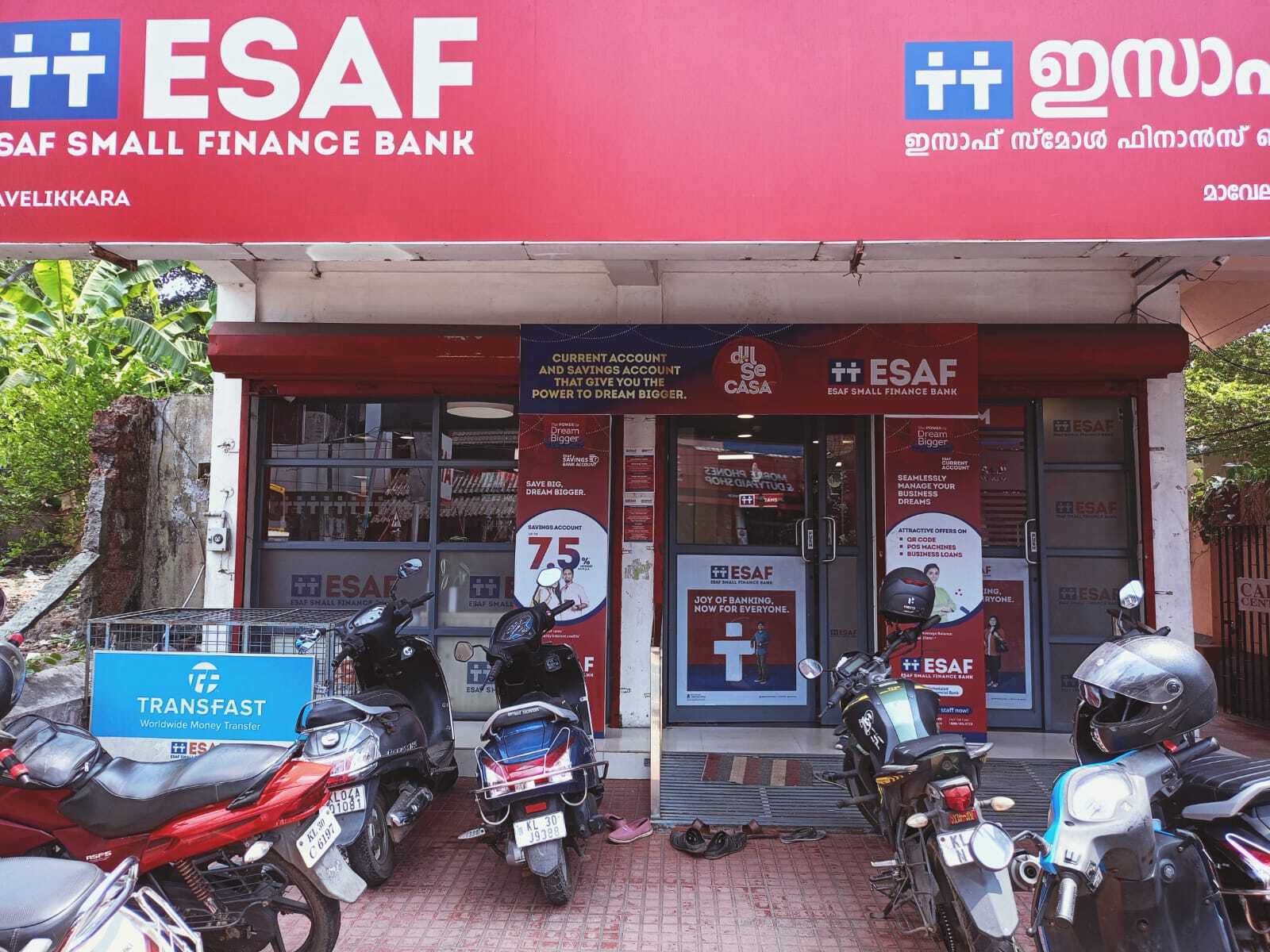 Esaf small finance bank store