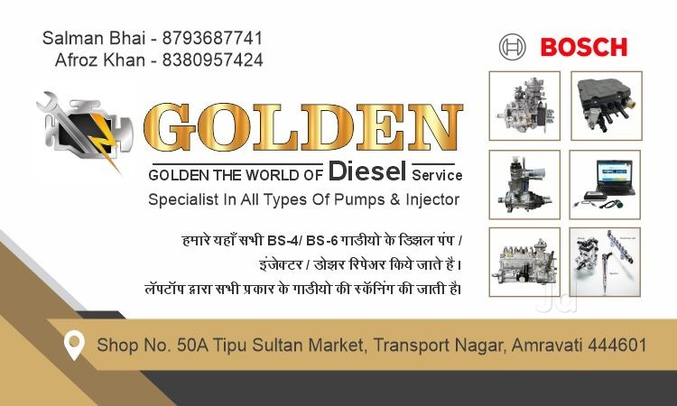 Golden Diesel in Transport Nagar, Amravati - Best Dosing Pump Repair ...