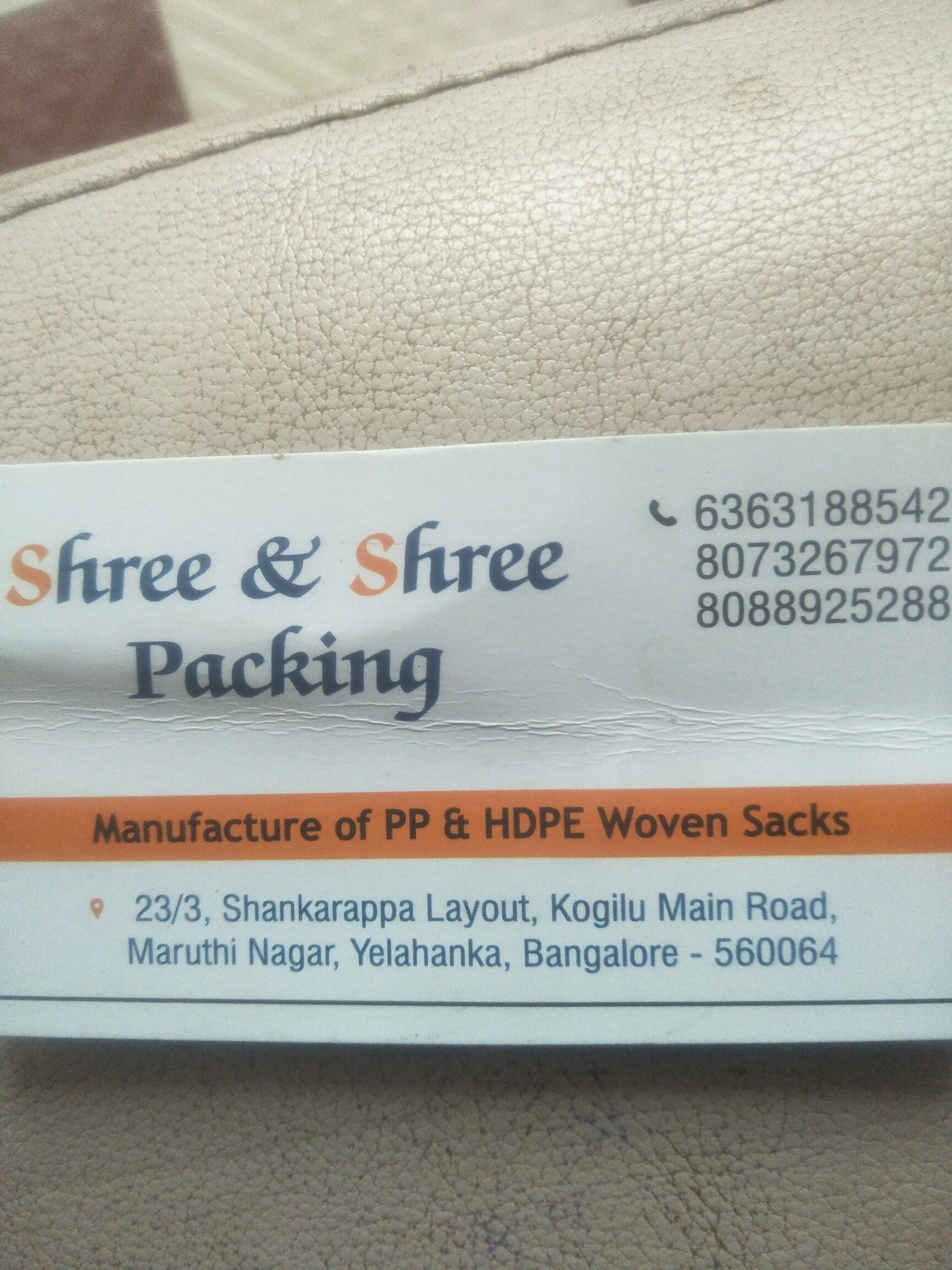 Shree & Shree Packing in Yelahanka, Bangalore - Best Packaging Material ...