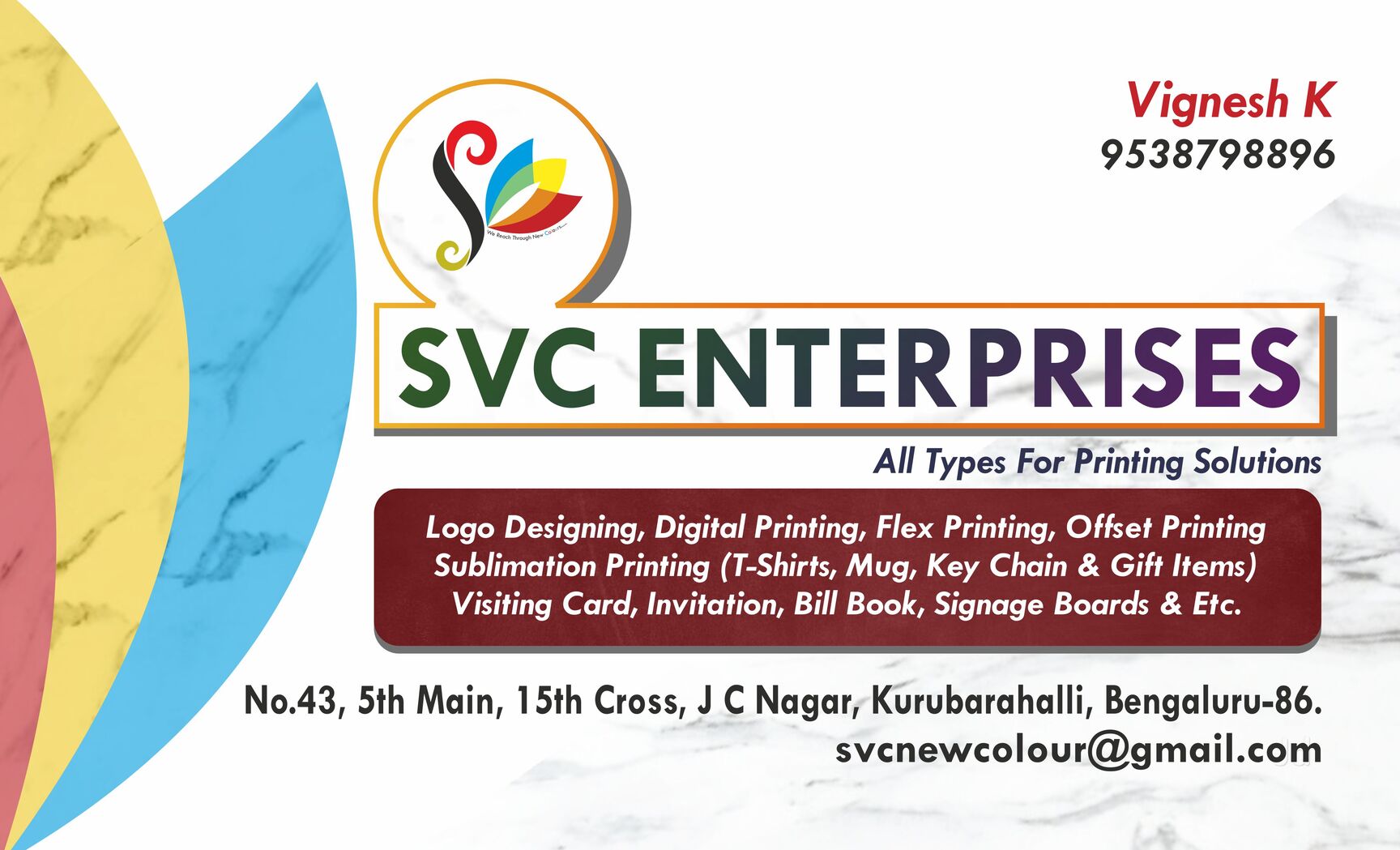 SVC Enterprises in Nandini Layout, Bangalore - Best Flex Printing ...