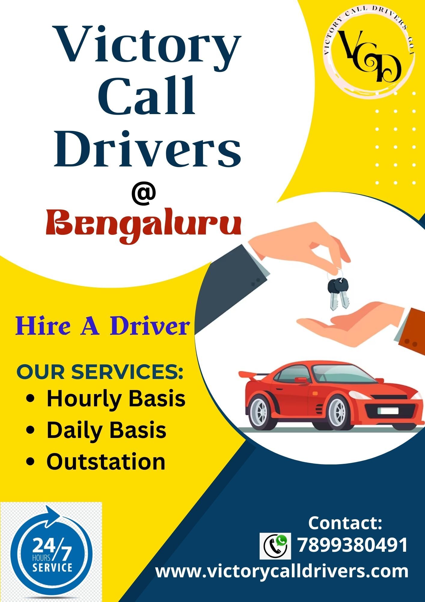 Victory Call Drivers in K Narayanapura, Bangalore - Best Chauffeur ...