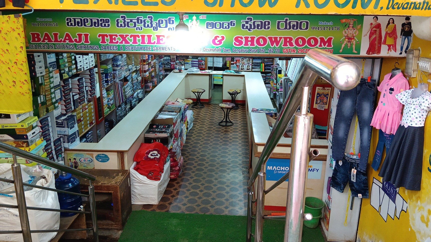 balaji textiles & showroom in Devanahalli, Bangalore - Best Fabric ...