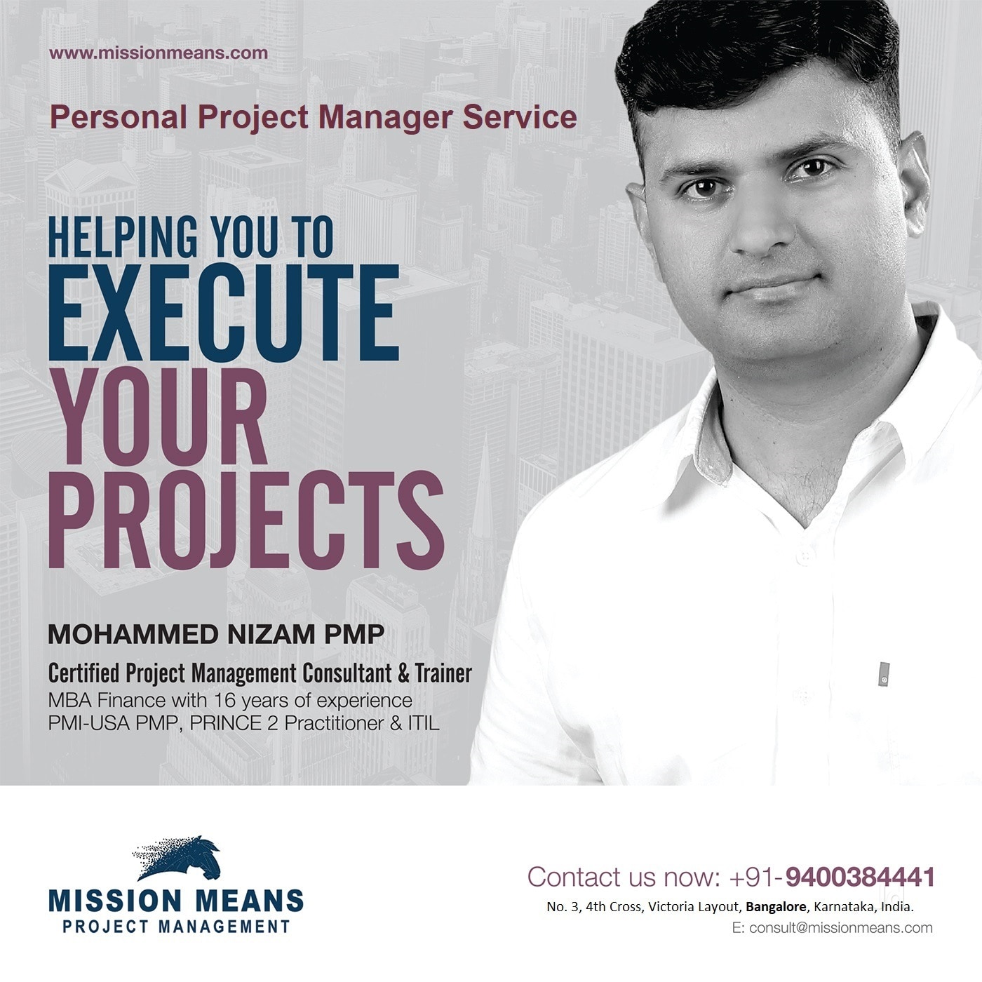 Mission Means in Xavier Layout-Austin Town, Bangalore - Best Management ...