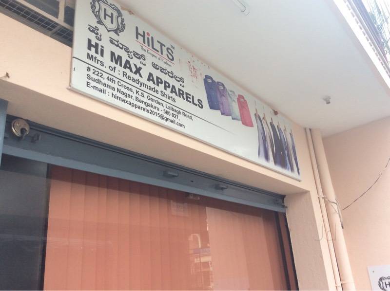 Hi Max Apparels in Lalbagh Road, Bangalore - Best Readymade Garment ...