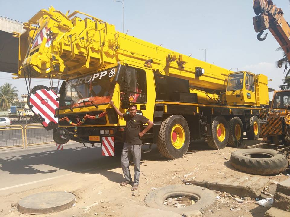 Unique Crane Services in Bommanahalli, Bangalore - Best Hydraulic ...