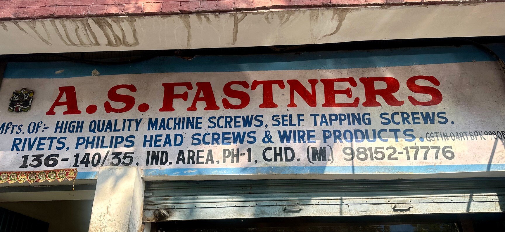 A S Fasteners in Industrial Area, Chandigarh - Best Screw Manufacturers ...