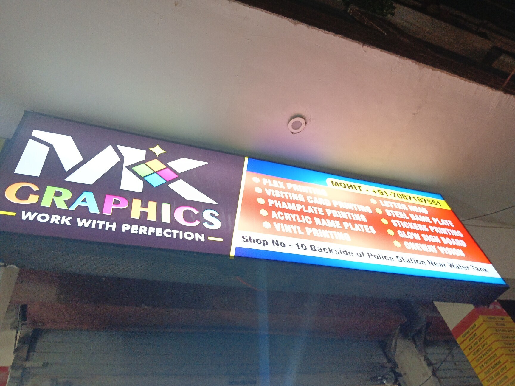 Mk Graphics in Mohali Sas Nagar, Mohali - Best Glow Sign Board ...