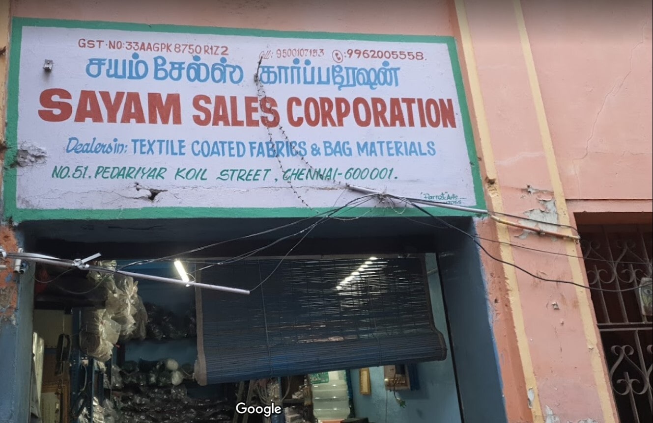 Sayam Sales Corporation in Flower Bazaar, Chennai - Best Fabric ...