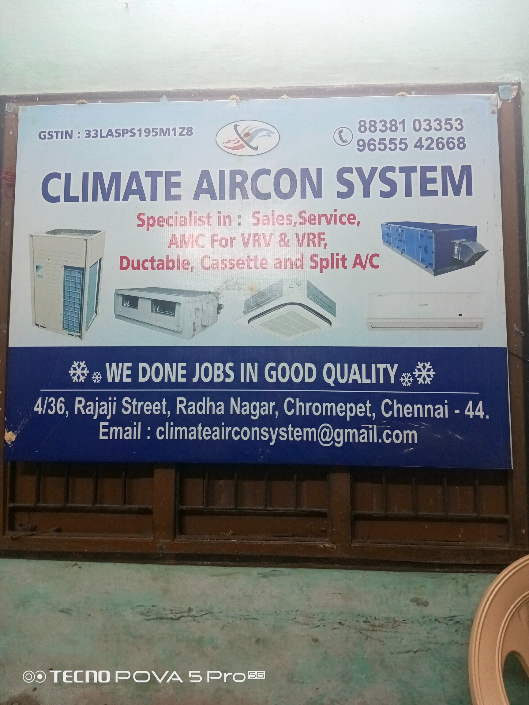 Climate Aircon System in Chromepet, Chennai - Best Central AC Dealers ...