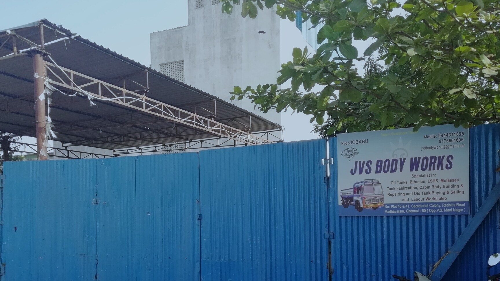 Jvs Body Works in Puzhal, Chennai - Best Fabrication Engineers in ...