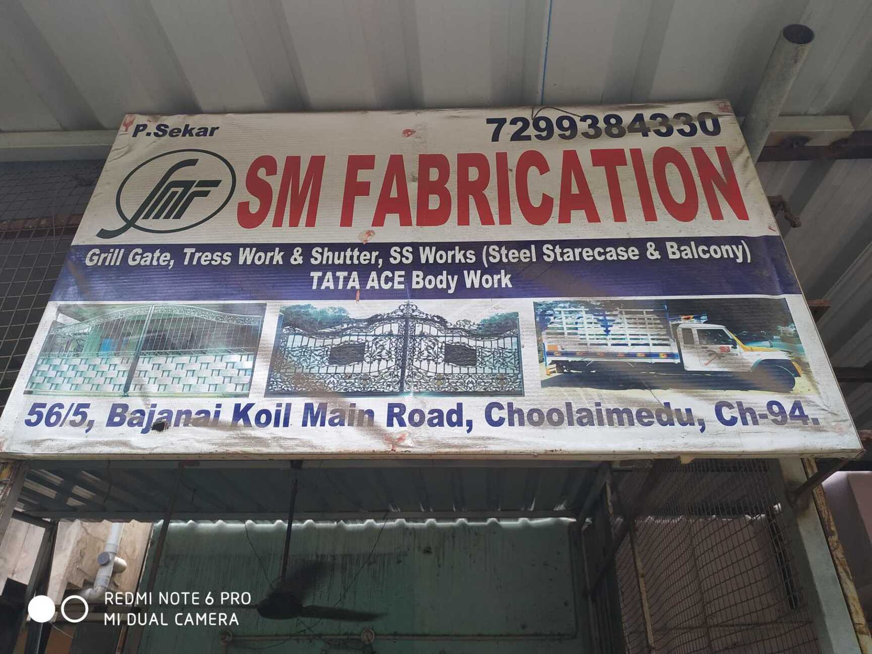 Sm Fabrication in Choolaimedu, Chennai - Best Welding Job Works in ...