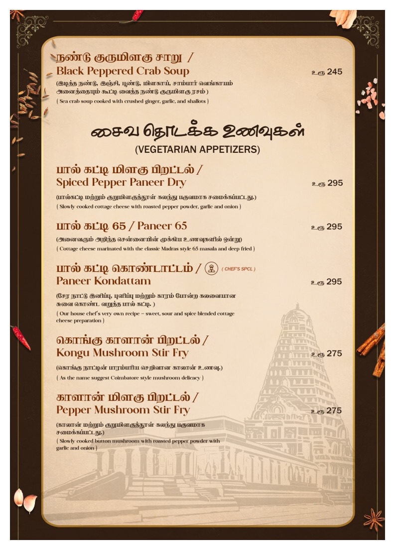Tamizh Koodam Mess in Anna Nagar West,Chennai - Order Food Online ...