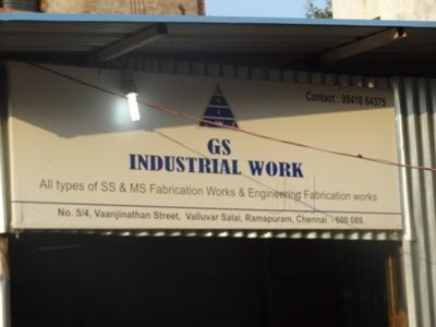 G S Industrial Works in Ramapuram, Chennai - Best Fabricators in ...