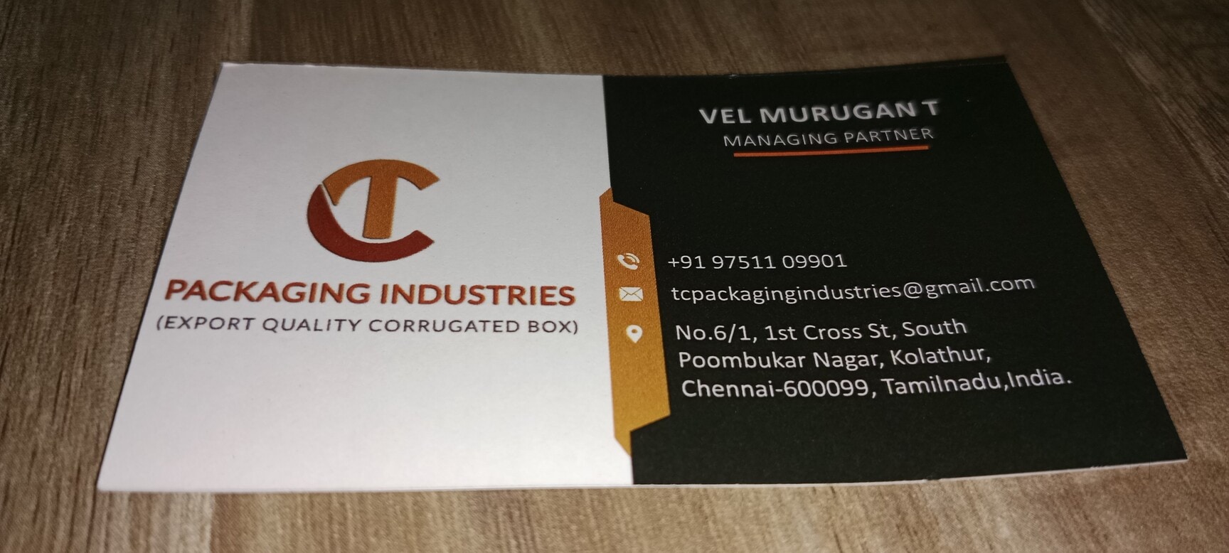 Tc Packaging Industries in Kolathur, Chennai - Best Corrugated Box ...