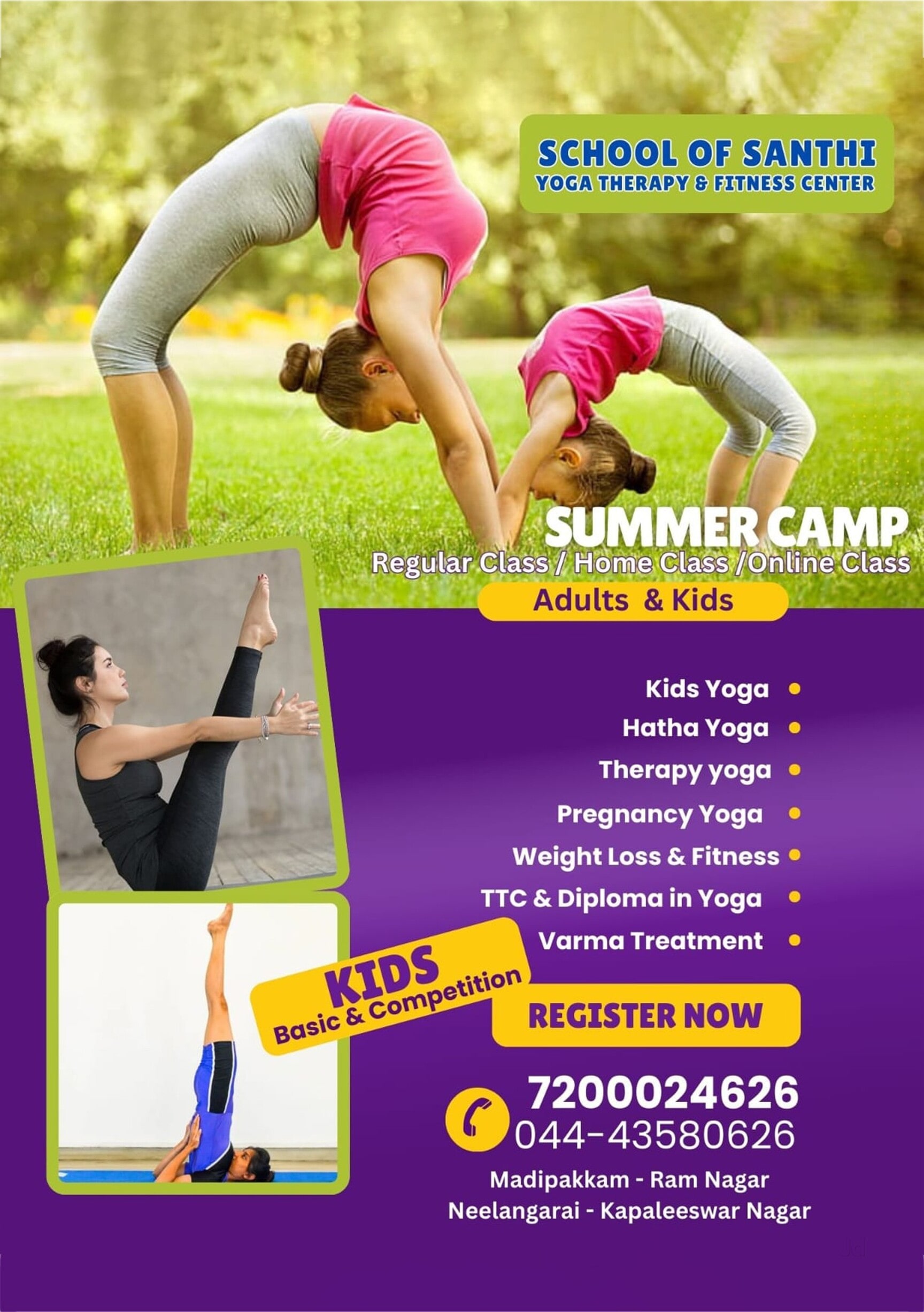 Top Yoga Classes For Ladies in Darkas Road Tambaram West, Chennai ...
