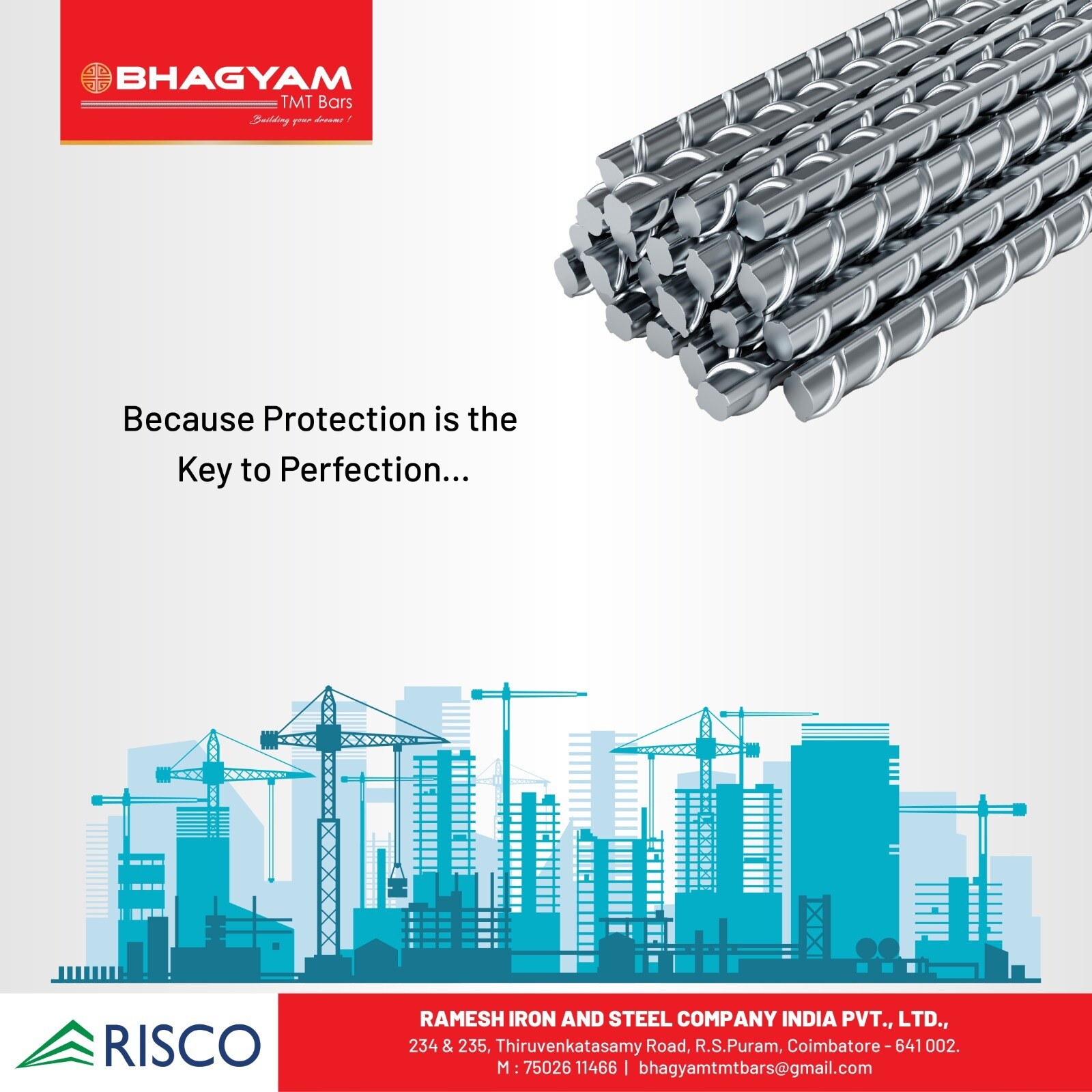 Bhagyam Tmt in Factory Sales, Coimbatore - Best Steel Distributors in ...