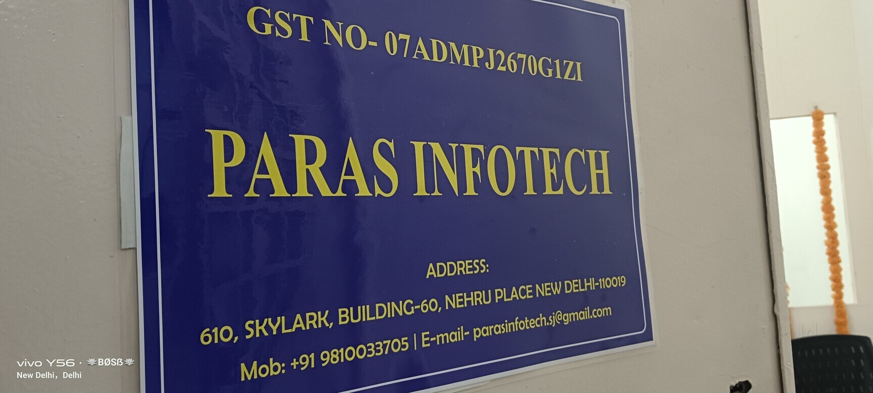 Shri Paras Info Systmes Pvt Ltd (Closed Down) in Nehru Place, Delhi ...
