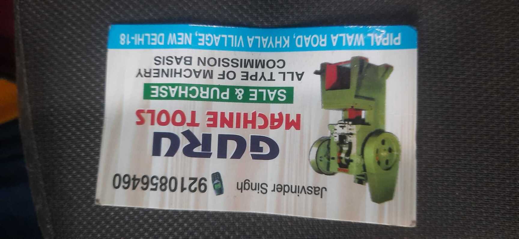 Guru Harkishan Machine Tools in Vishnu Garden, Delhi - Best Industrial ...