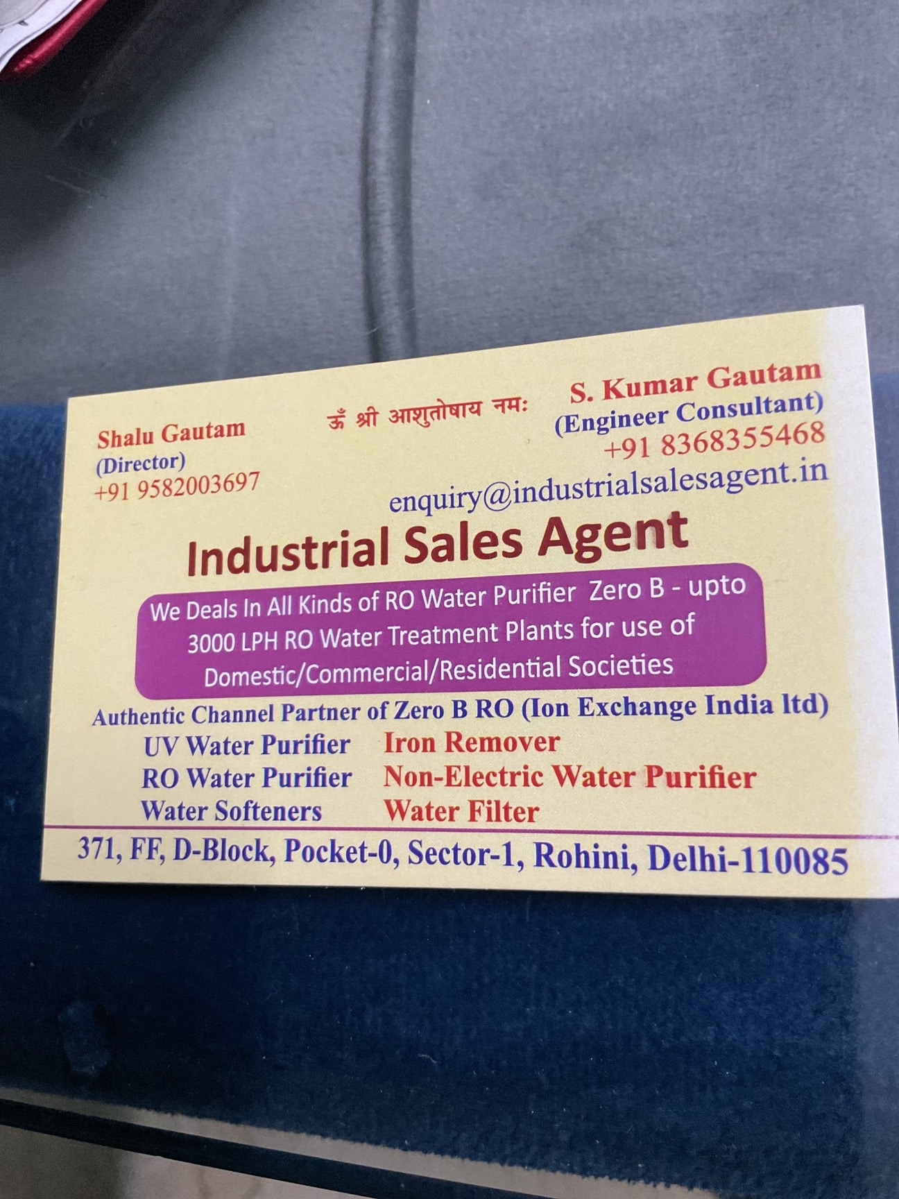 Industrial Sales Agent in Rohini Sector 6, Delhi - Best Water Softener ...