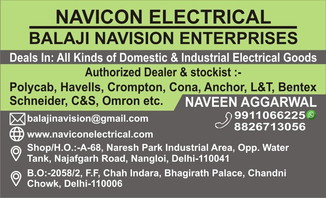 Navicon Electrical in Nangloi, Delhi - Best Electrical Goods ...