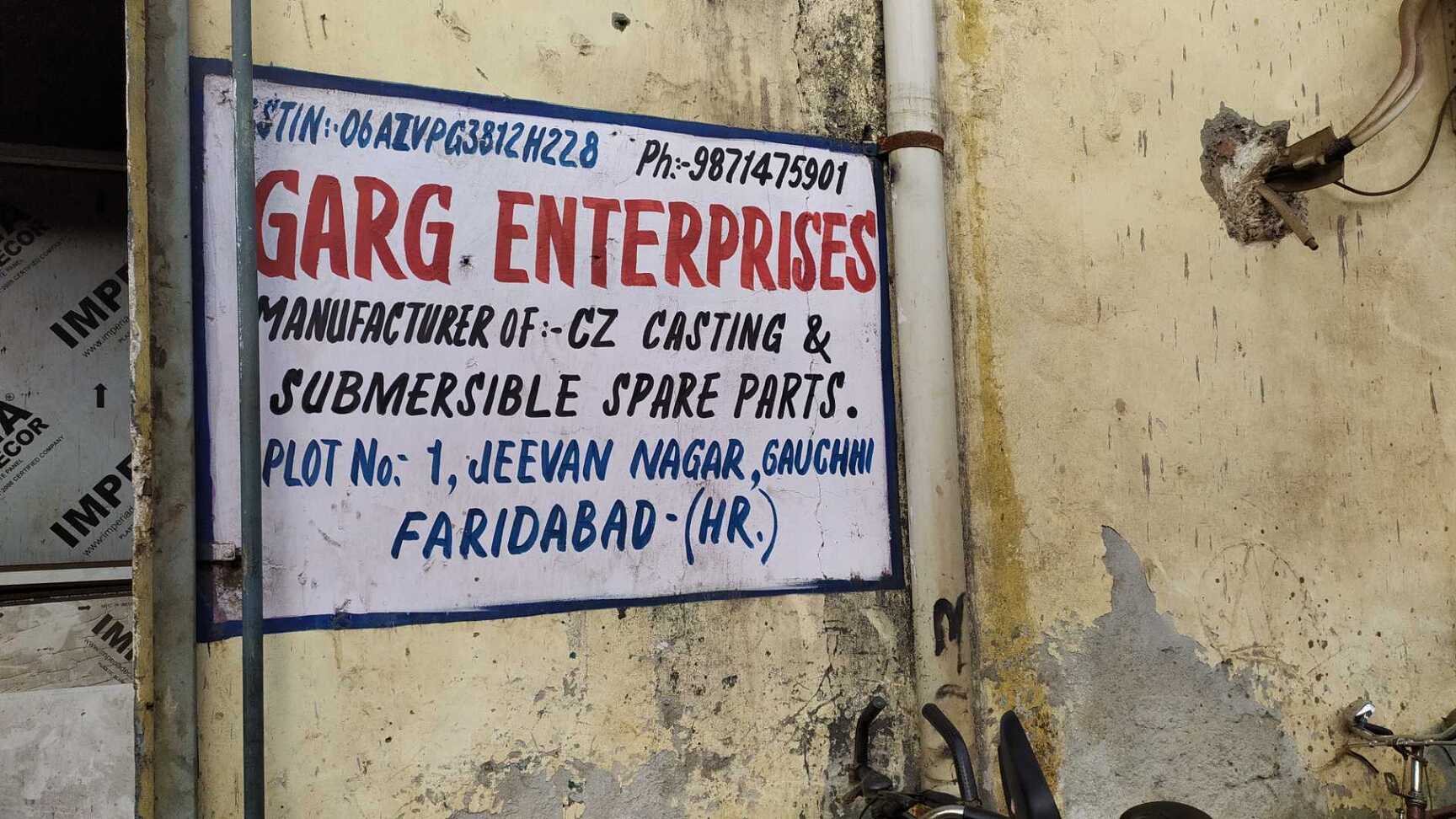 Garg Enterprises in Guanchhi Gram, Faridabad - Best Ci Casting ...