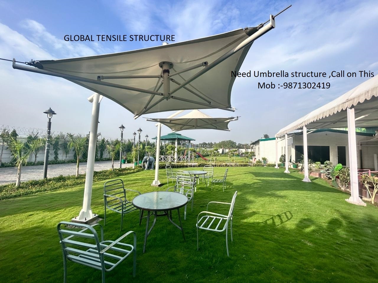 Global Tensile Structure in Mahipalpur, Delhi - Best Tensile Structure ...