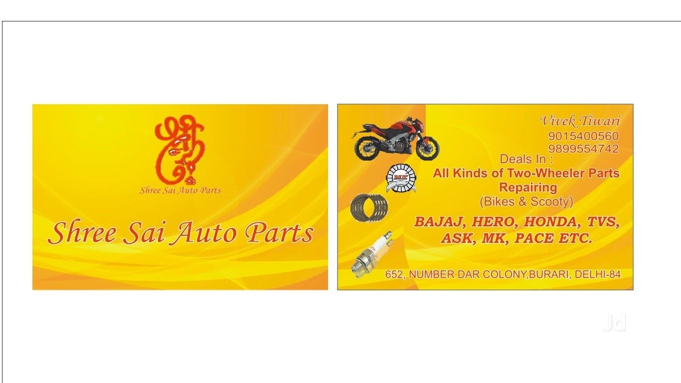 Shree Sai Auto Parts in Burari, Delhi - Best Two Wheeler Spare Part ...