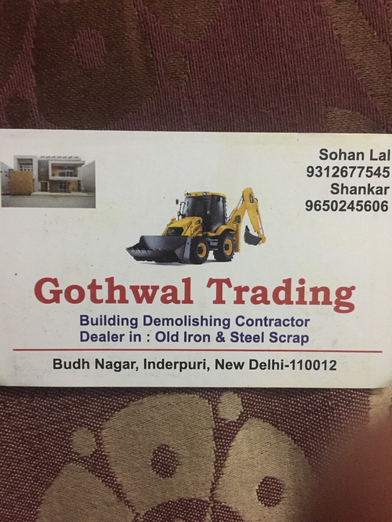 Gothwal Trading in Inderpuri, Delhi - Best Commercial Demolition ...