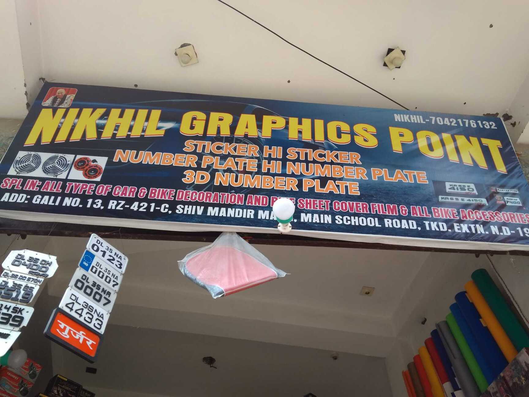 Nikhil Graphics Point Shop in Tughlaqabad Village, Delhi - Best Vehicle ...