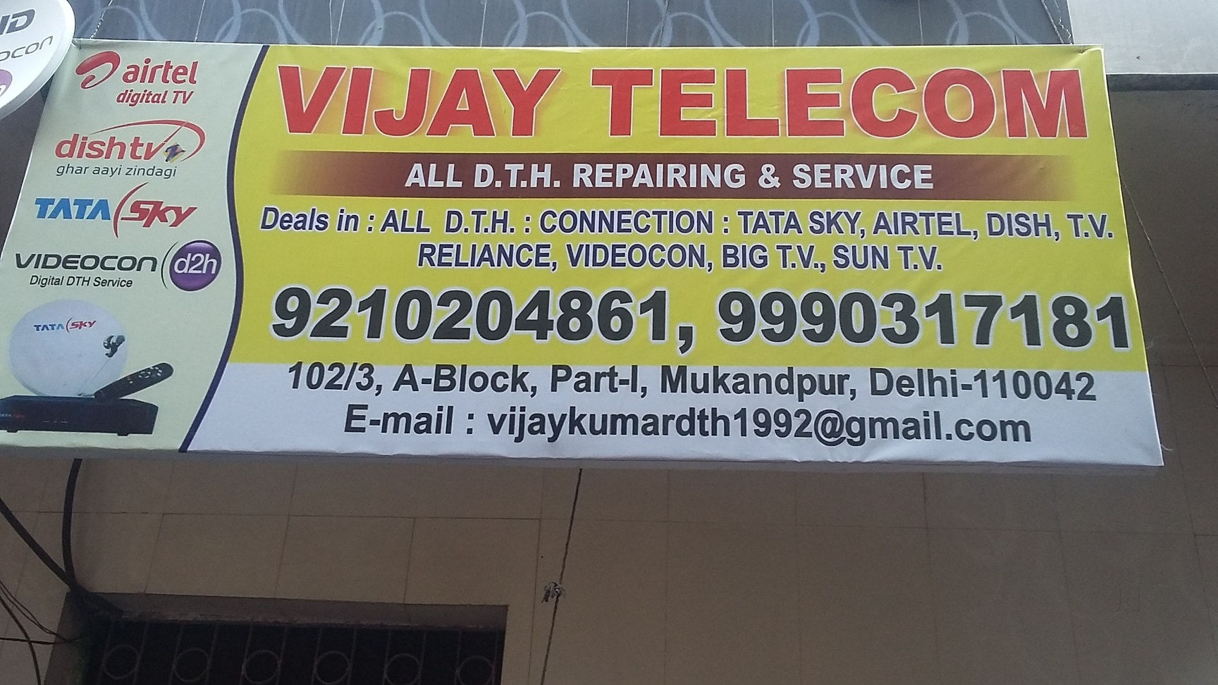 Top DTH TV Reinstallation Services Videocon D2h in Roshan Mandi - Best ...