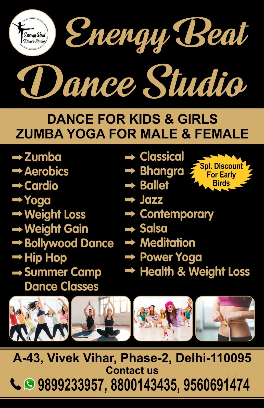 Top Dance Classes in Delhi - Best Dance Schools near me - Justdial