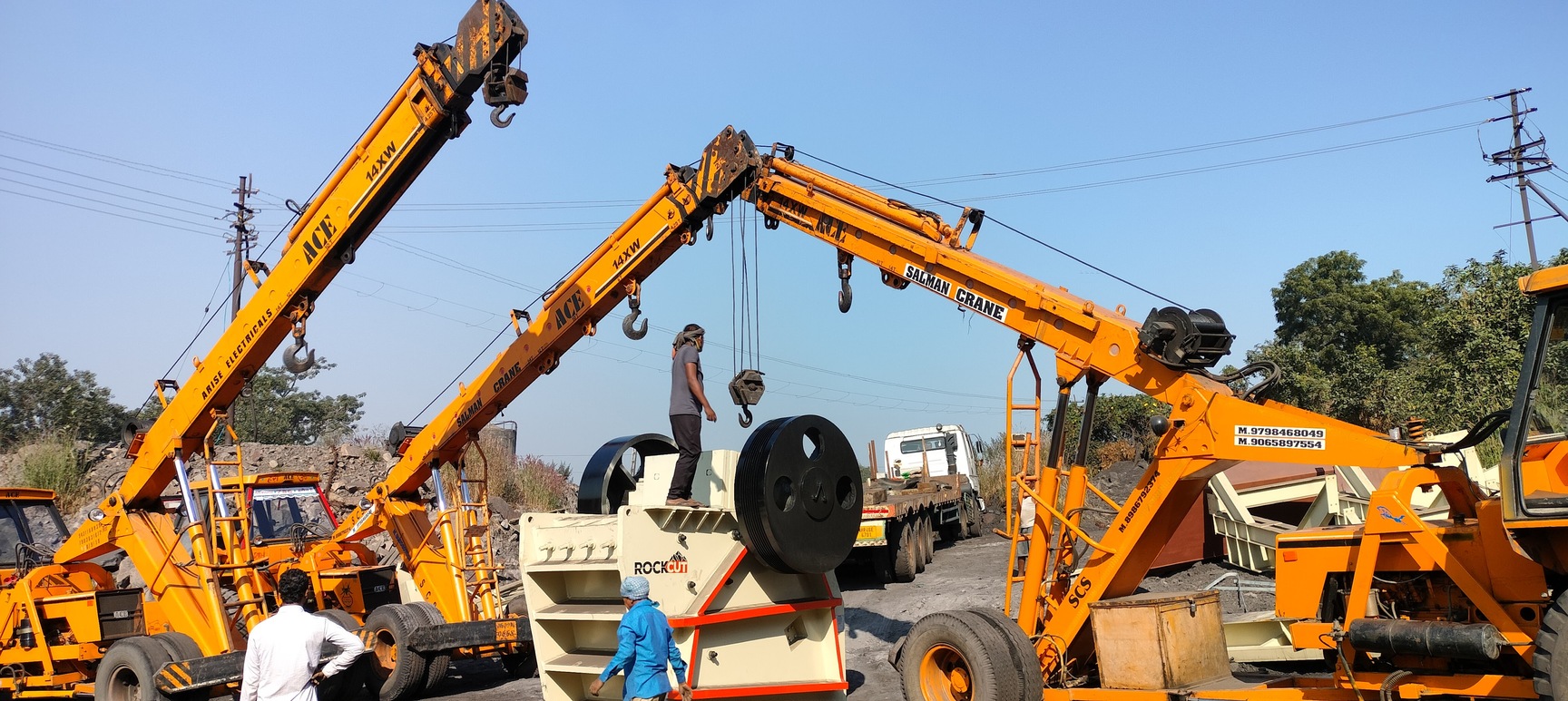 Salman Hydra Crane Service in Jharia, Dhanbad - Best Crane Service ...