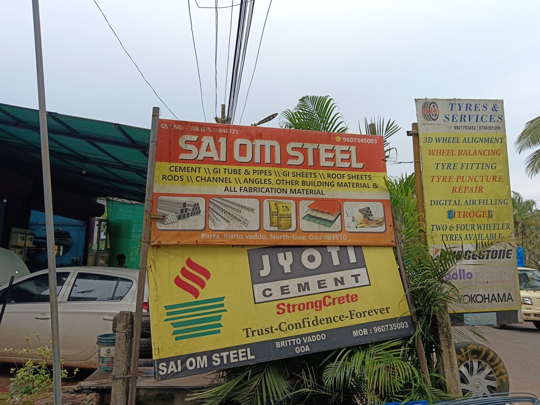 Sai om steel in Parra, Goa - Best Cement Dealers in Goa - Justdial